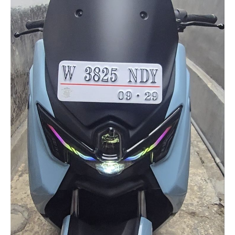 Latest eyebrow led sticker + front turn signal for nmax turbo/nmax neo ...