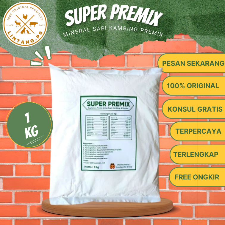 Super Premix 1 kg - Beef Mineral Premix - Goat Mineral Premix - Goat Premix - Goat Feed ...