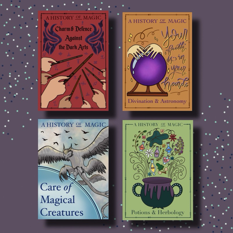 A History of Magic Books Series by Wizardneeds | Harry Potter | Shopee ...