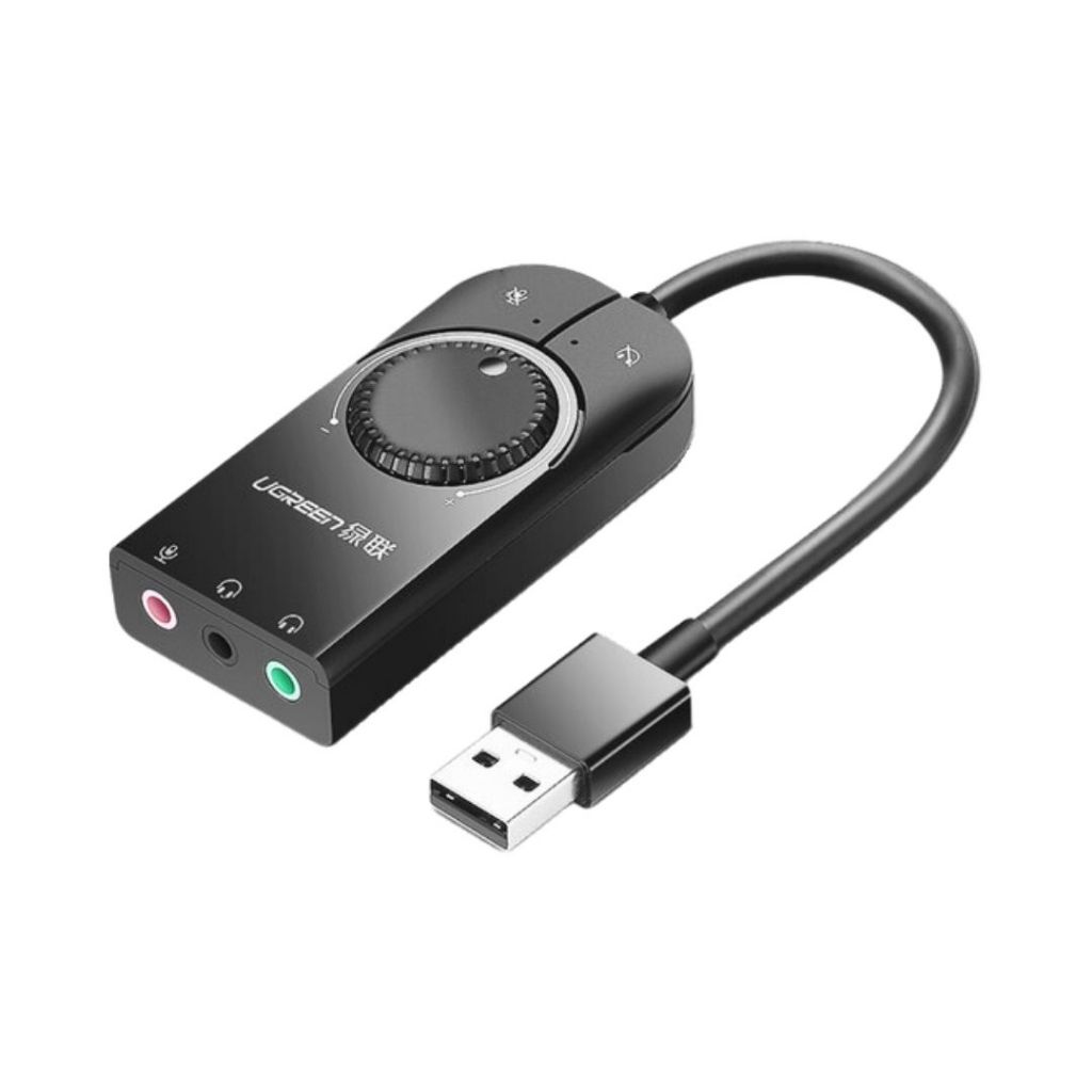 Ugreen USB sound Adapter External stereo USB sound Card | Shopee Malaysia