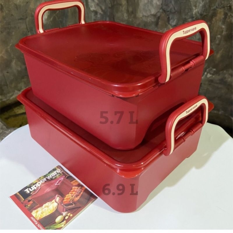 Kimchi Kepper//Container//Tupperware Box (2pcs) | Shopee Malaysia