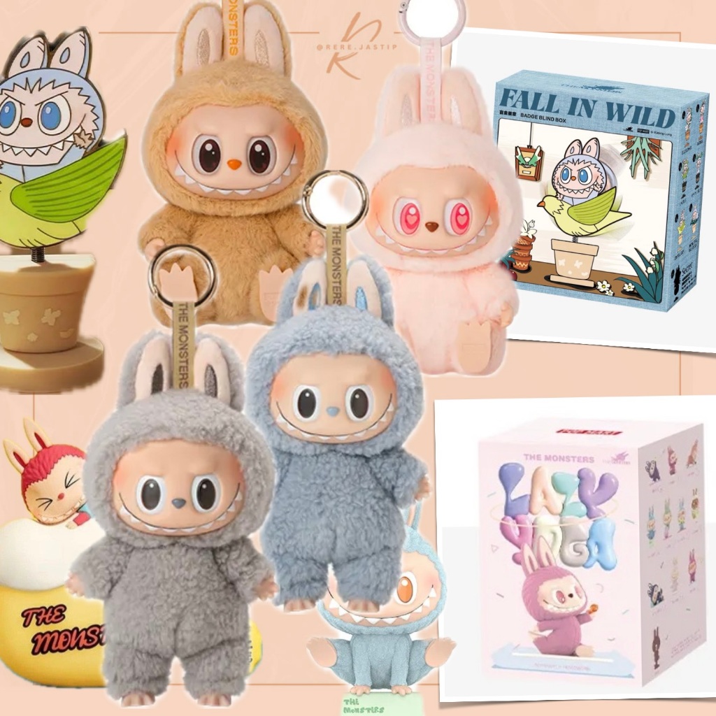 [ORI New] Labubu The Monster Bag Charm / Key Chain / Airpods Case ...