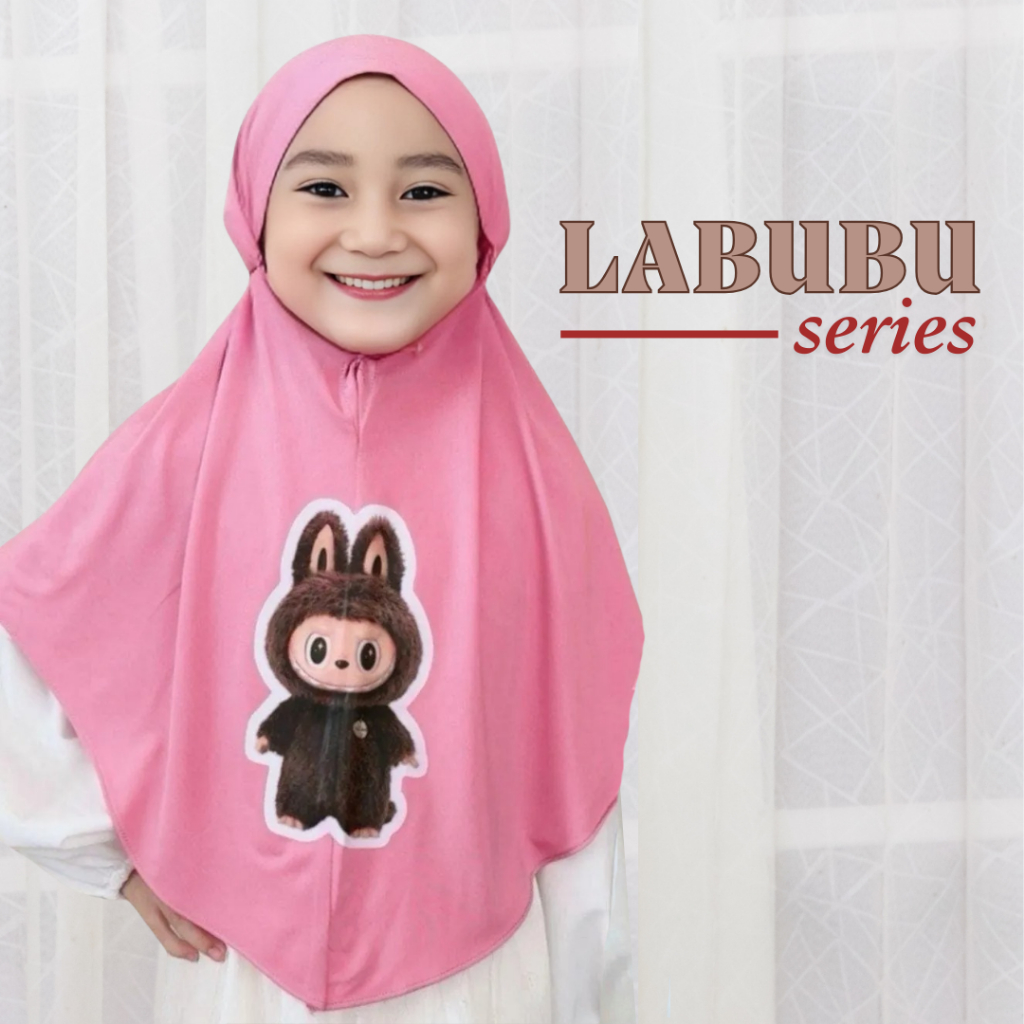 Labubu children's Hijab, the latest Maryam model, Labubu children's ...