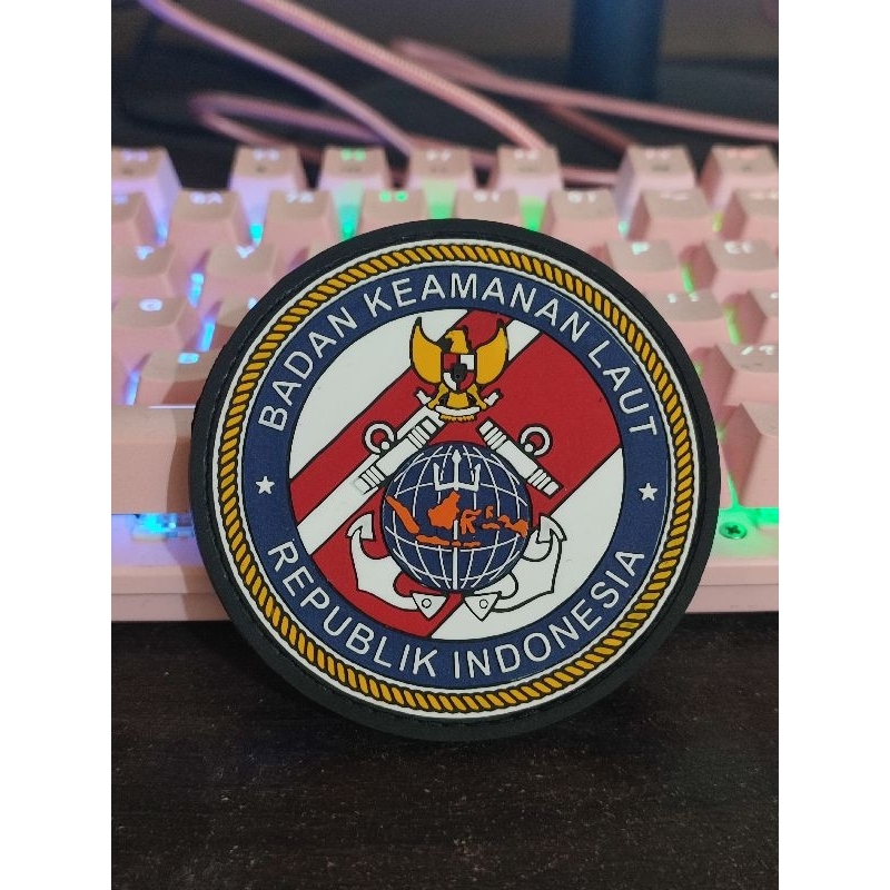Bakamla RI rubber patch with velcro rubber patch | Shopee Malaysia