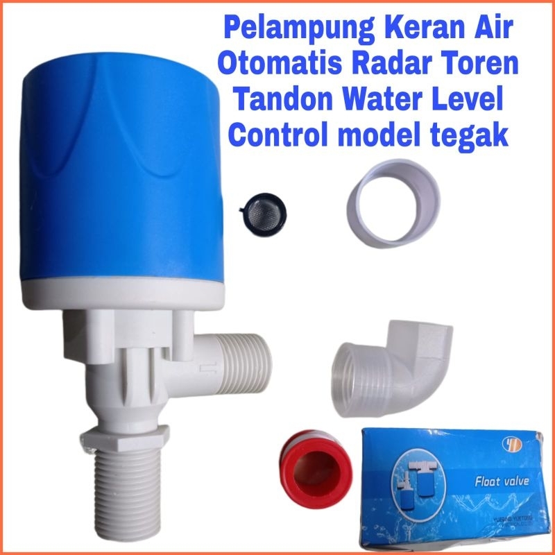 Automatic Water Tap Float Radar Toren Tandon Water Level Control upright 1/2 inch model | Shopee ...