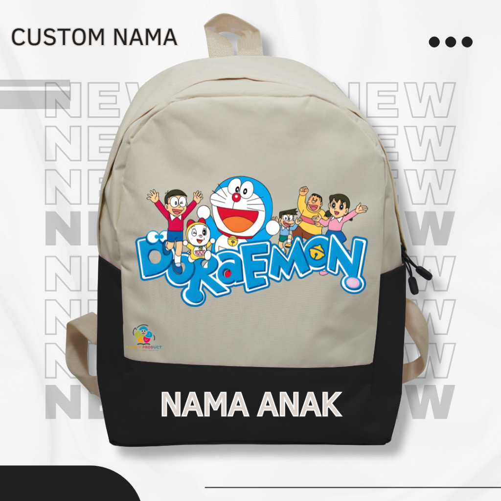 Doraemon Children's backpack - Kindergarten Elementary School Children ...