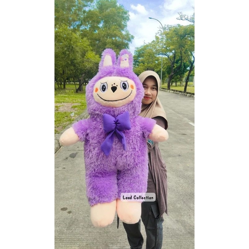 Jumbo Labubu Doll 80cm tall | Shopee Malaysia