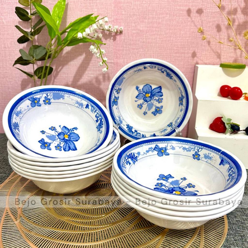 7 inch Melamine Bowl - Meatball Bowl - Gravy Bowl - Motif Bowl ...