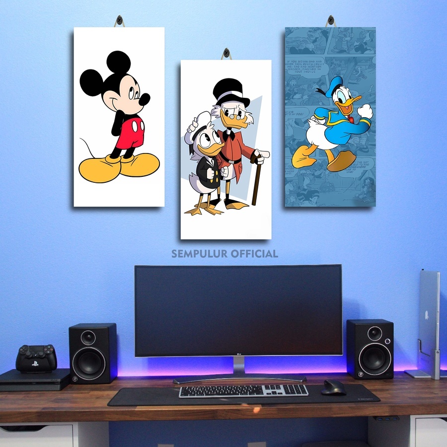 Kitchen Wall Poster Picture of Mickey Mouse Photo / Official Sempulur ...