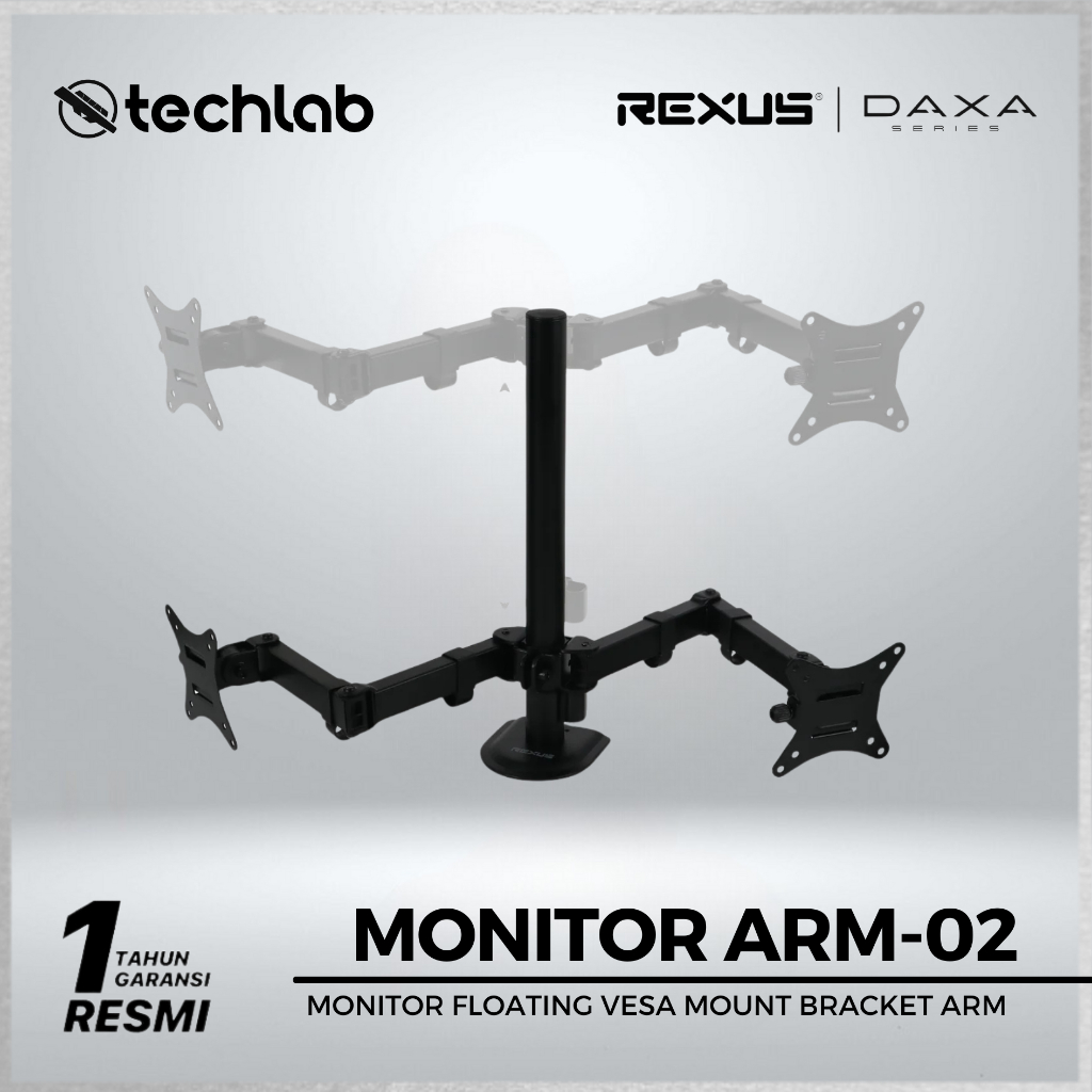 Rexus Monitor Arm Bracket DBM-02 Monitor Arm Stand For PC | Shopee Malaysia
