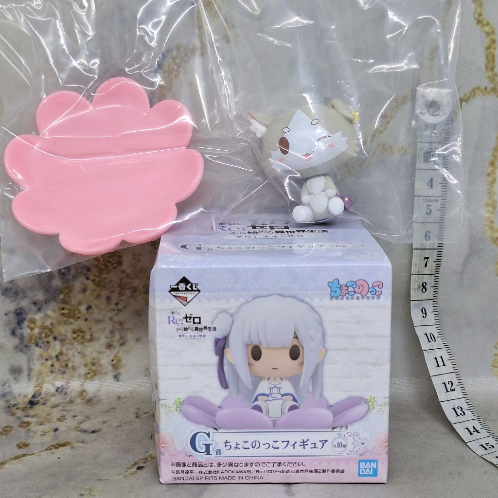 Re Zero Puck Chokonokko Mini Figure Ichiban Kuji G Prize Dreaming Of ...