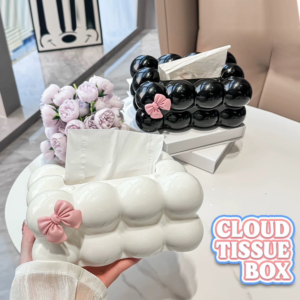 Living MALL Cloud Tissue Box D68 Cloud Tissue Box/Aesthetic Tissue ...