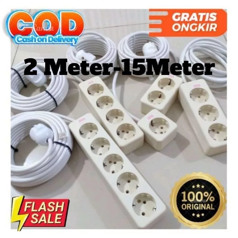 Cable socket / 2 meter-15 meter cable socket / 15 meter socket / 10 ...