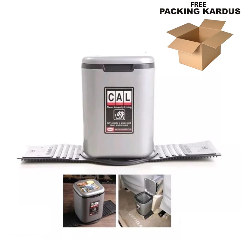 Car Trash Can Car Trash Box with Shinpo Rubber Coaster | Shopee Malaysia