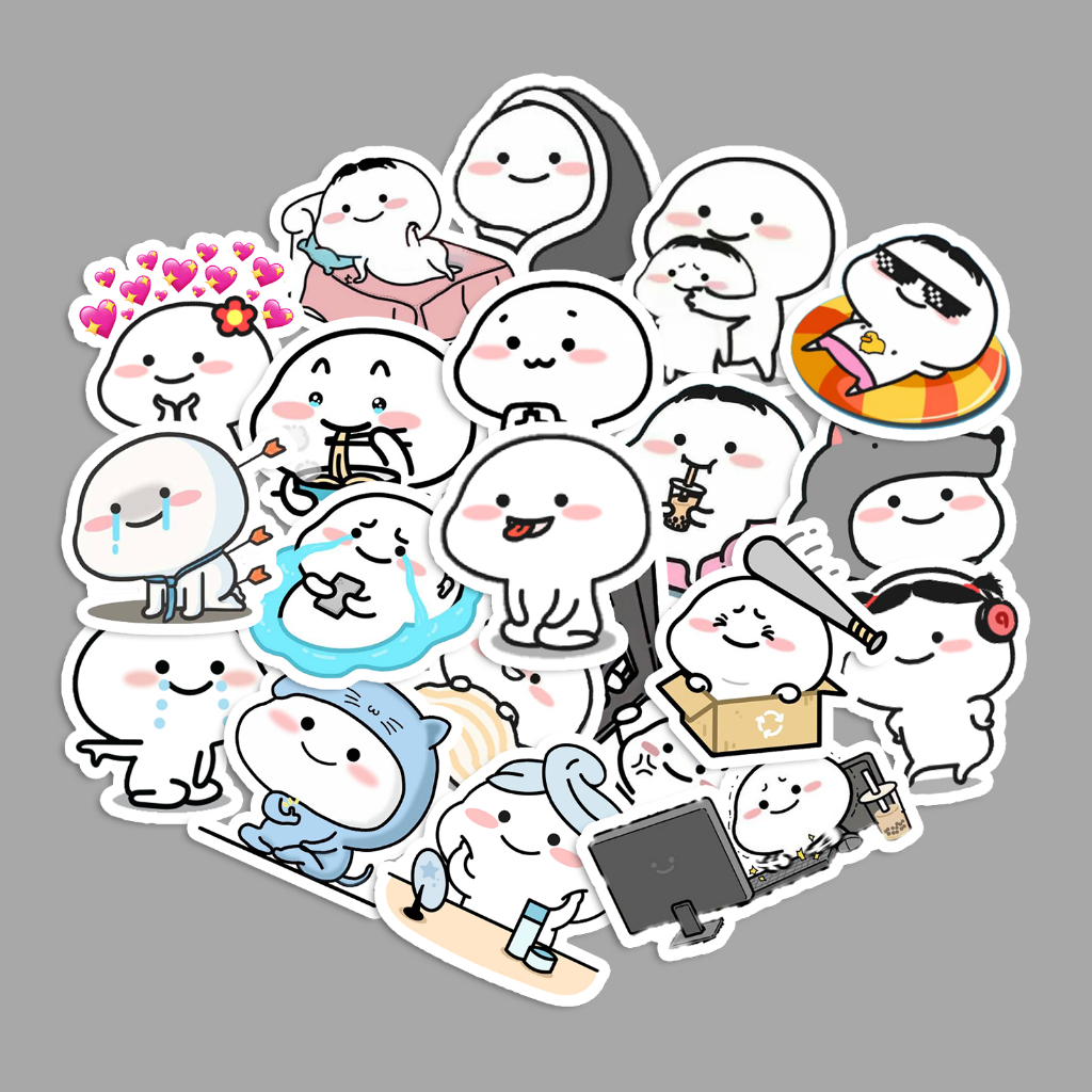 STICKER PACK - QUBY PENTOL | SUITcase STICKER TUMBLER STICKER HELMET ...