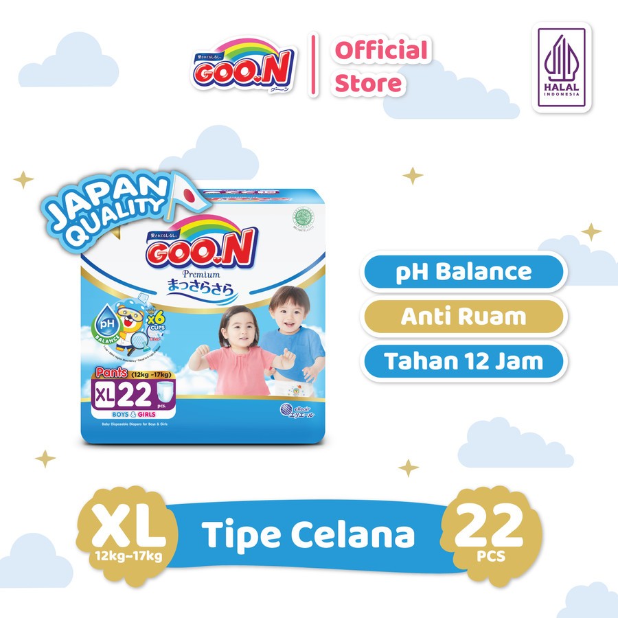 Pampers premium goon massara sara XL22 | Shopee Malaysia