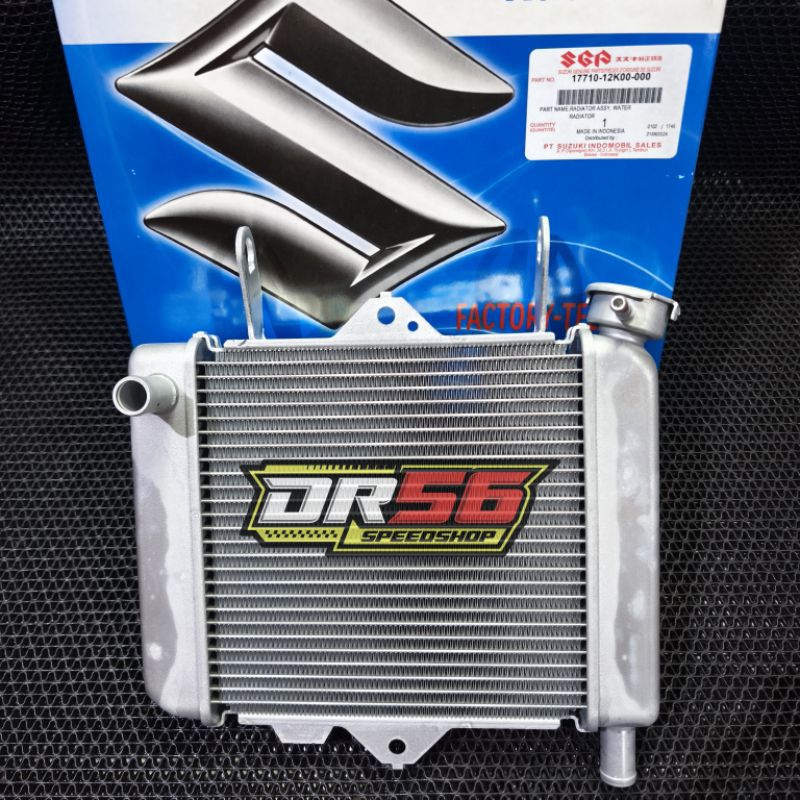 Aluminum RADIATOR FU150 FI FUFI ORIGINAL SUZUKI 17710-12K-000 | Shopee ...