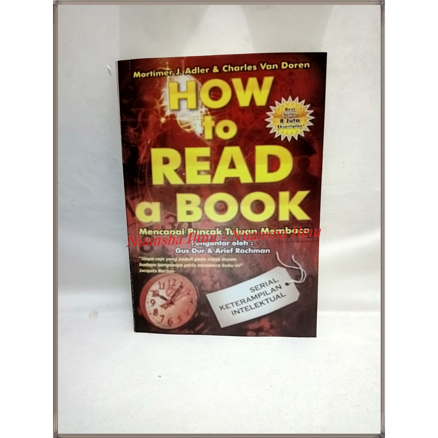How To Read A Book Achieve the Peak of Reading Goals Mortimer | Shopee ...