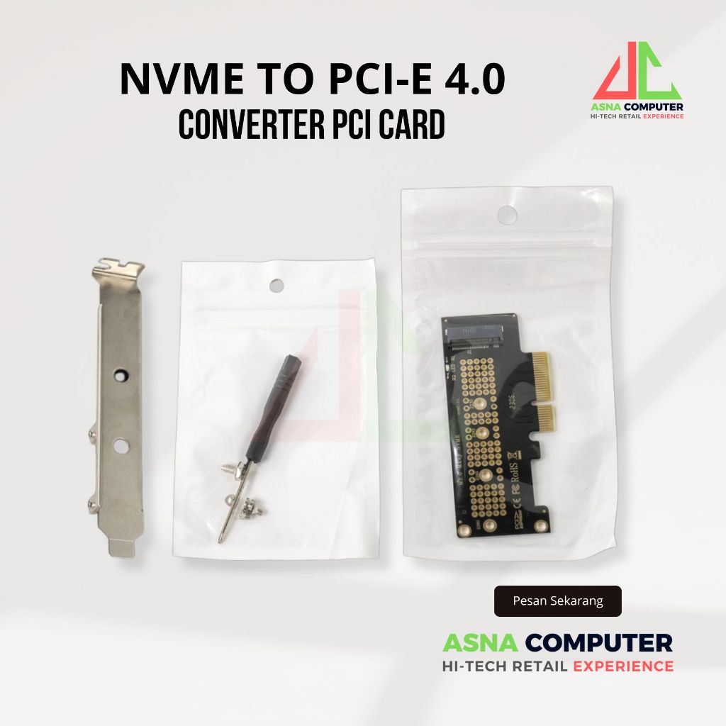 M2 NVME SSD Converter to PCI E Card 4.0 X4 Card PCI Ex to NVME Slot ...