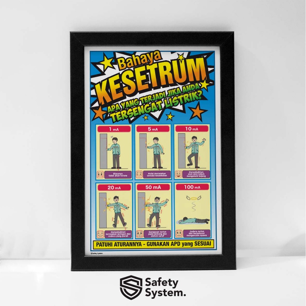 Poster K3 Occupational Safety Danger and Safety Sting Effect What ...