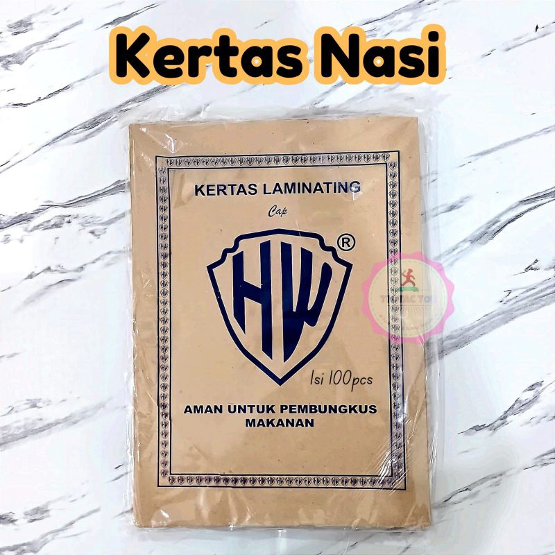 Hw Laminated Rice Paper 100pcs / Brown Paper | Shopee Malaysia