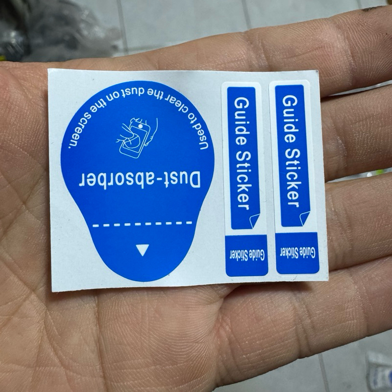 HP LAYAR Cellphone screen dust removal sticker for tempered glass ...