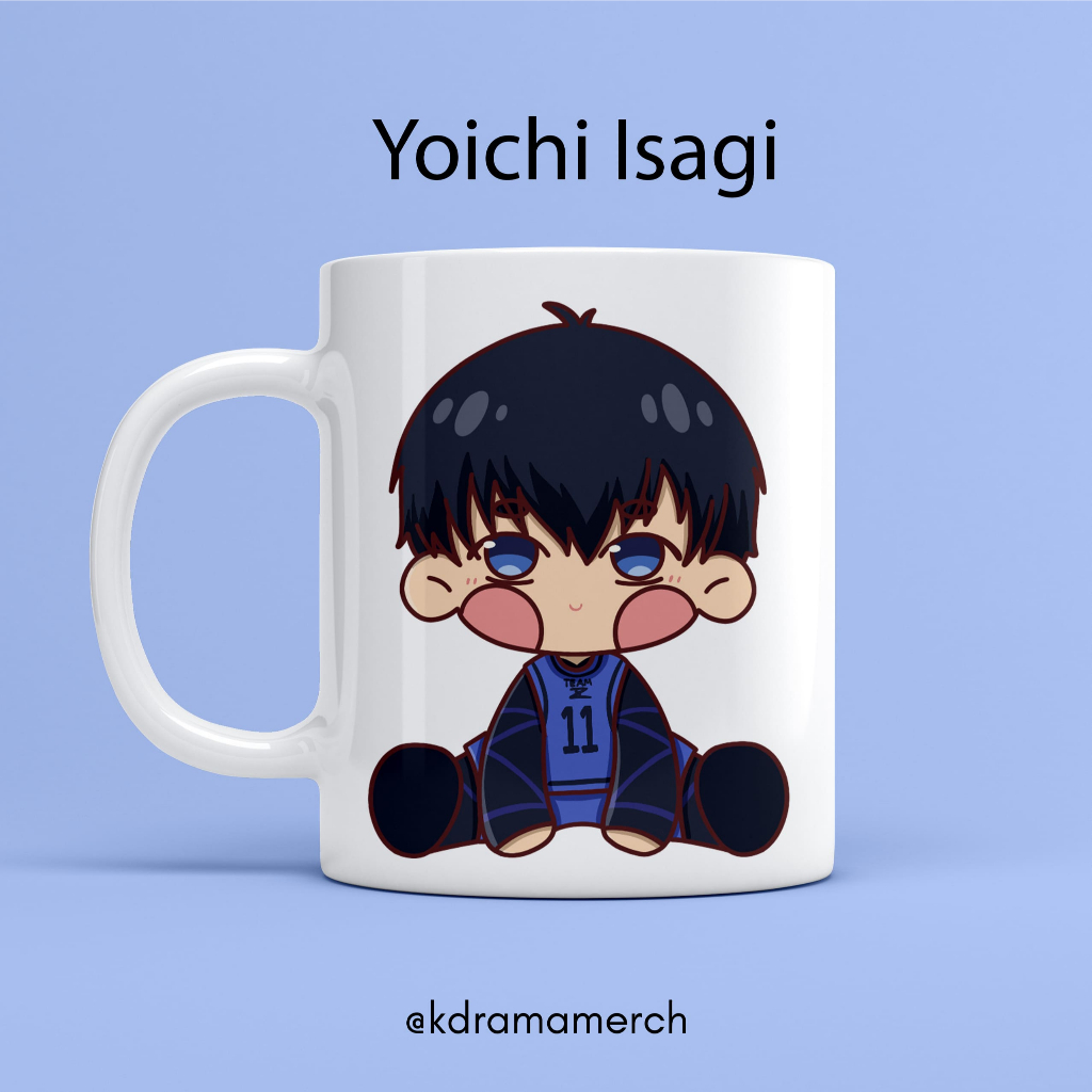 Blue LOCK MUG ANIME / GLASS / CERAMIC MUG / ANIME KIT / ANIME FANKIT ...