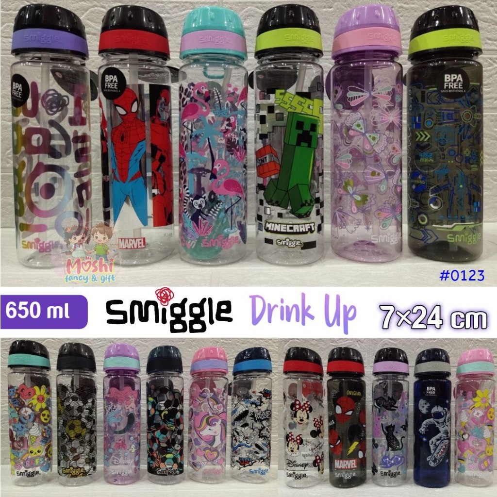 Smiggle Drink Up Dino Drinking Bottle / Smiggle Children's Drinking ...