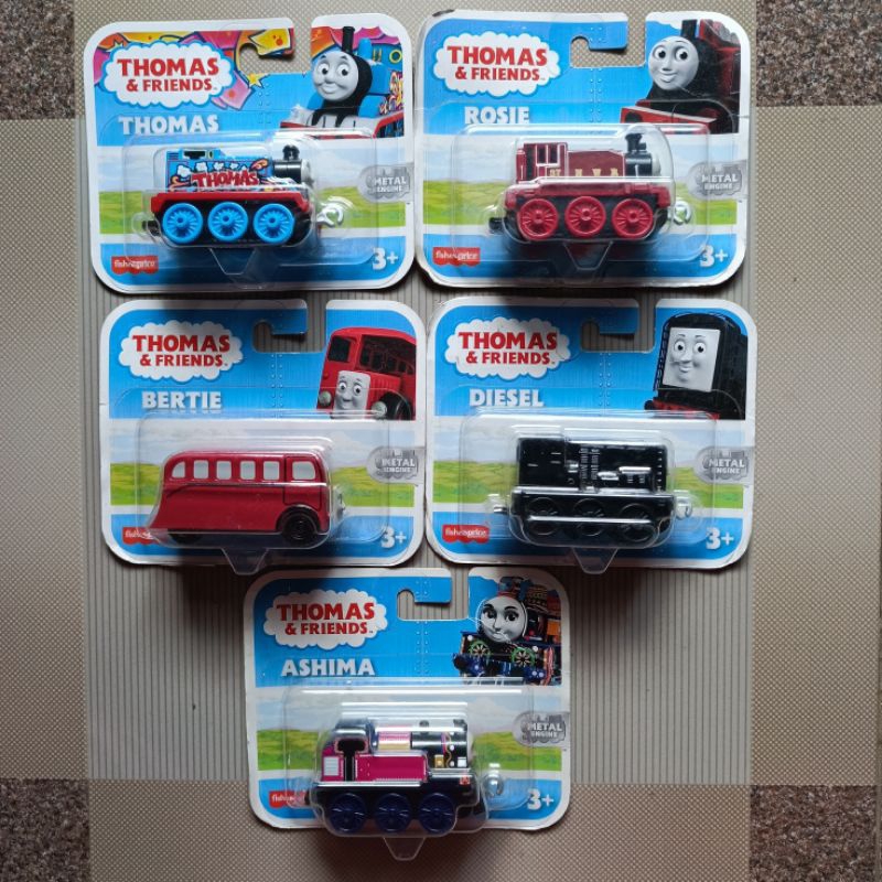 Thomas and Friends Trackmaster Push Along Toby Ashima Diesel Kevin ...