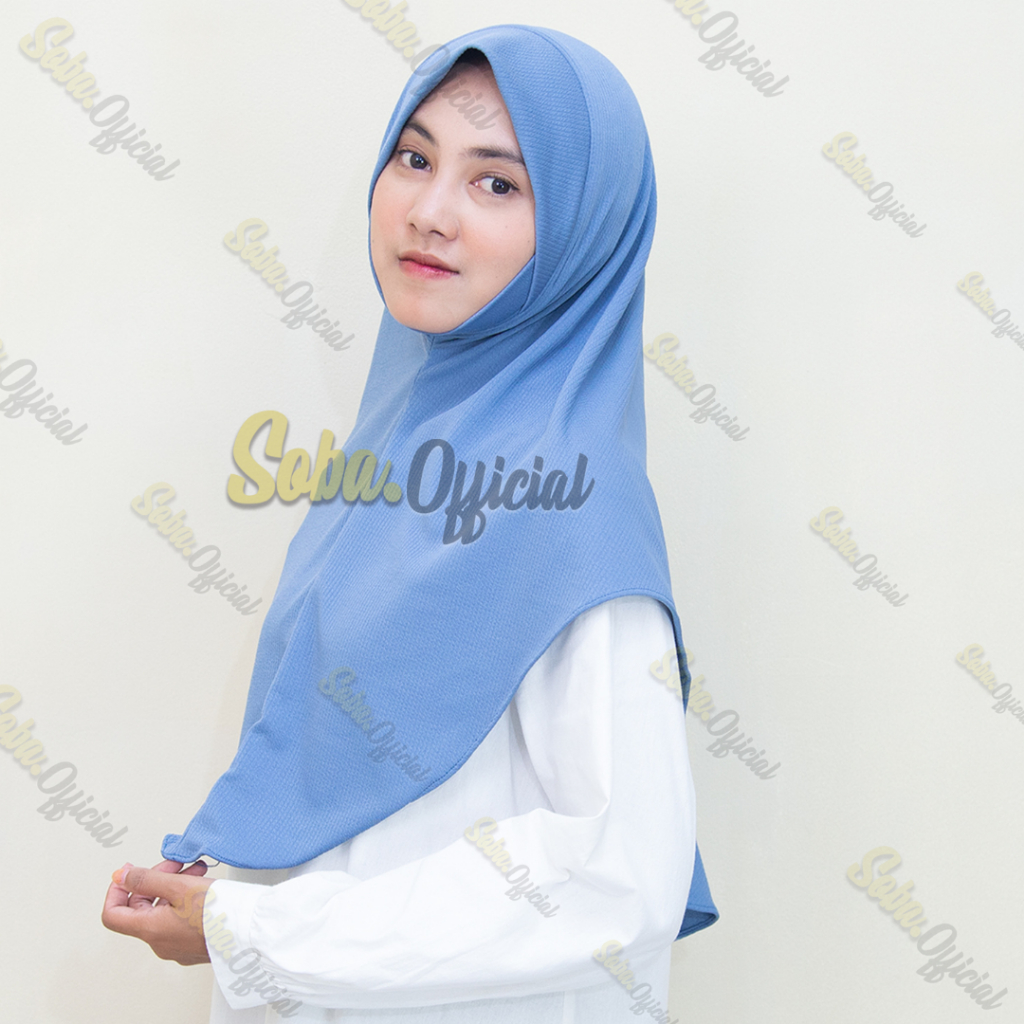 Sobaa Hijab - Malaysian Chin Hijab Soft Pet Snow Knit Premium Size M ...