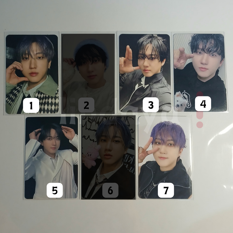 Changbin Stray Kids Photocard Official ATE Album Chk Chk Boom Stayzone ...