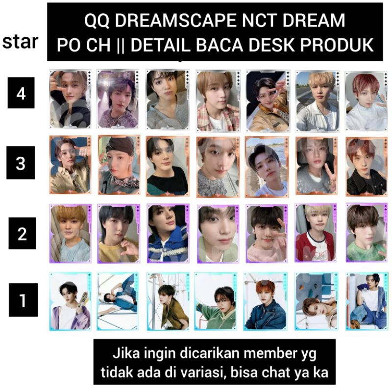 [PO Ch | Read DESCRIPTION] QQ NCT DREAM Dreamscape Mark Renjun Jeno Haechan Jaemin Chenle Jisung ...