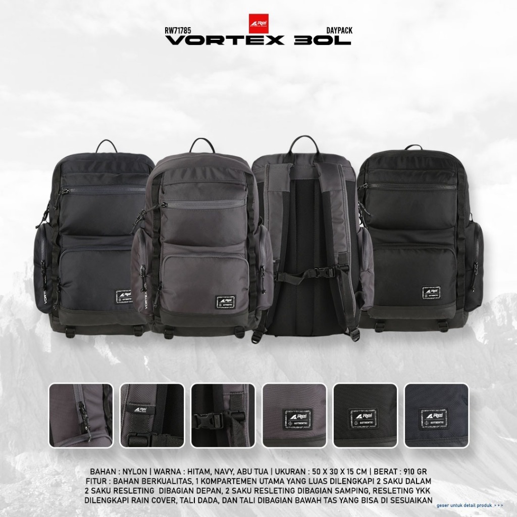 Vortex 30 Liter Daypack Arei Outdoorgear Backpack | Shopee Malaysia