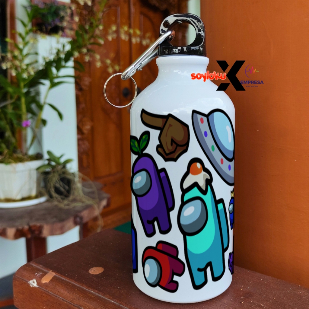 Among us collection tumbler sports game gift drinking water bottle ...