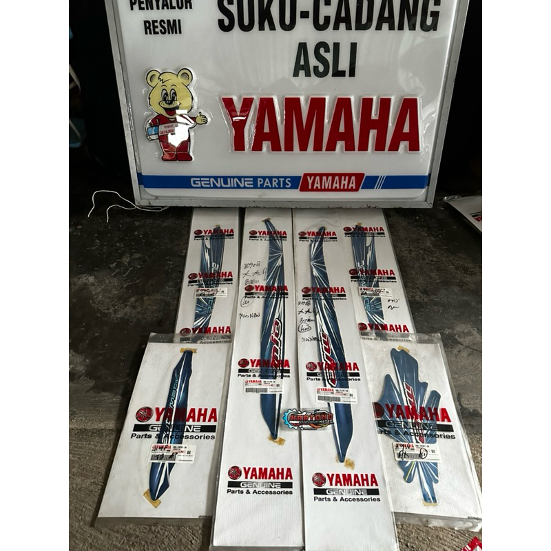 Original blue mio smile striping | Shopee Malaysia