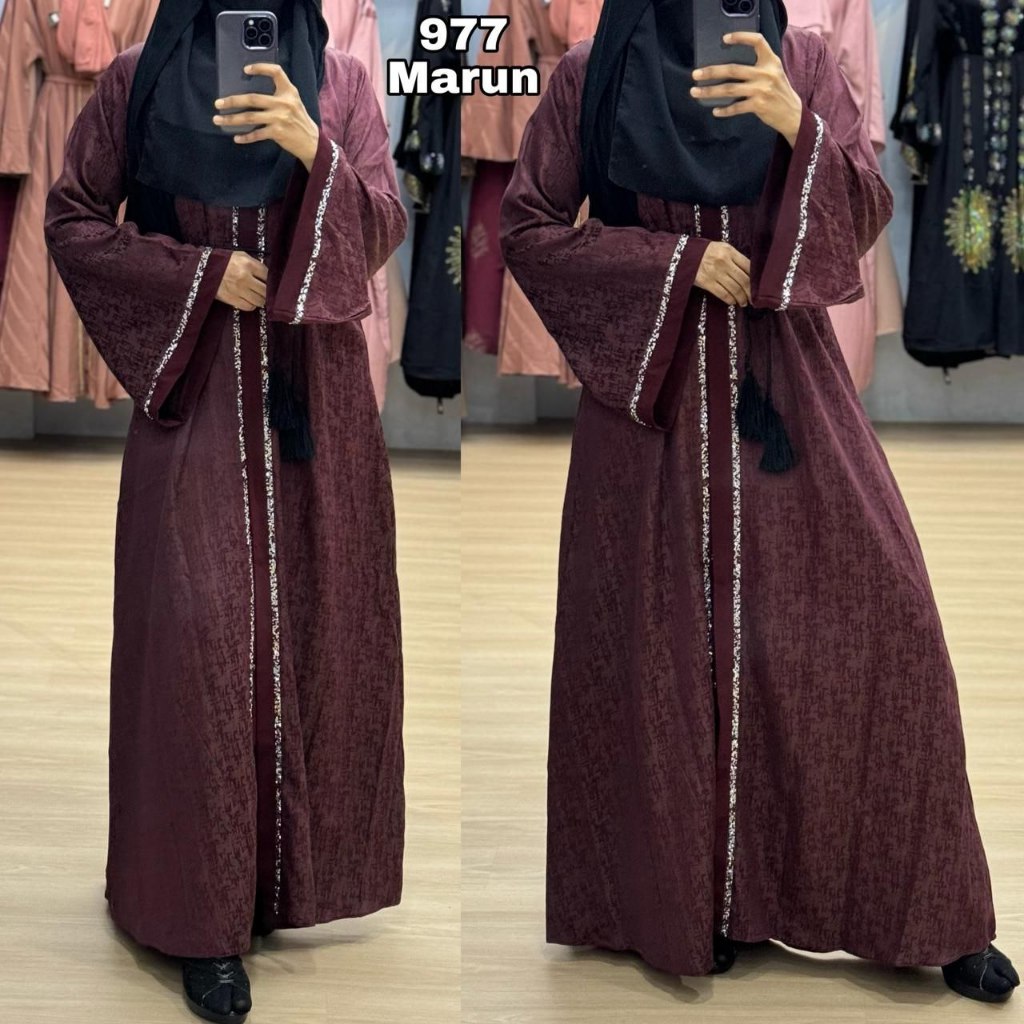 Abaya Gamis Arab Abaya Saudi India Abaya Busui Embroidery Dress Dubai ...