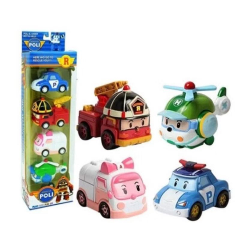 Toy Set Robocar Poli Robot Poli | Shopee Malaysia