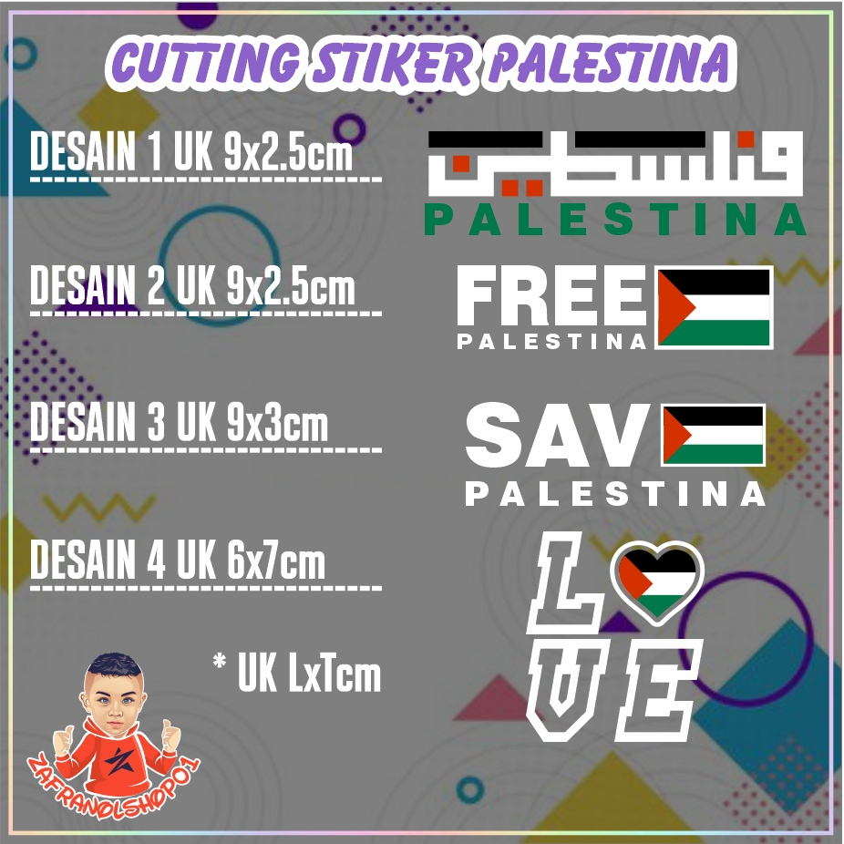 Palestine / PALESTINE Cutting Stickers | Shopee Malaysia