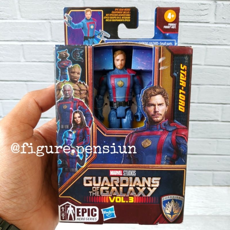 Marvel EPIC HERO SERIES GUARDIANS OF THE GALAXY STARLORD STAR-LORD ...