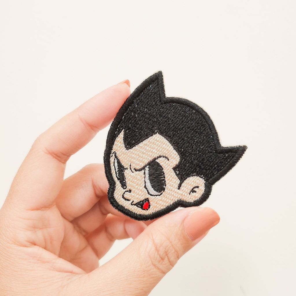 Cartoon EMBROIDERED PATCHES / ASTRO BOY EMBROIDERED BADGE / SUPER ...