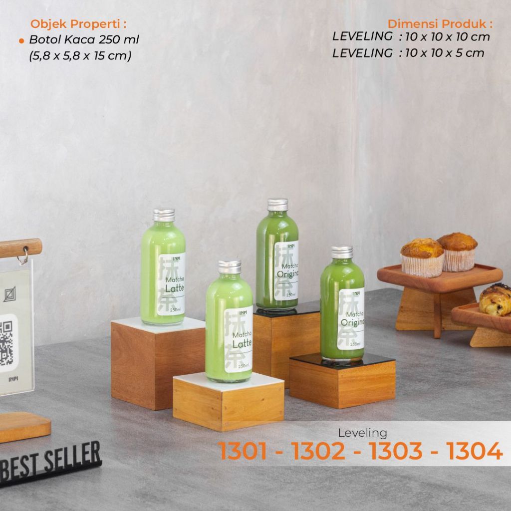 Display Base Exhibition Tier Rack Greentea Bottle - Inpihouse | Shopee ...