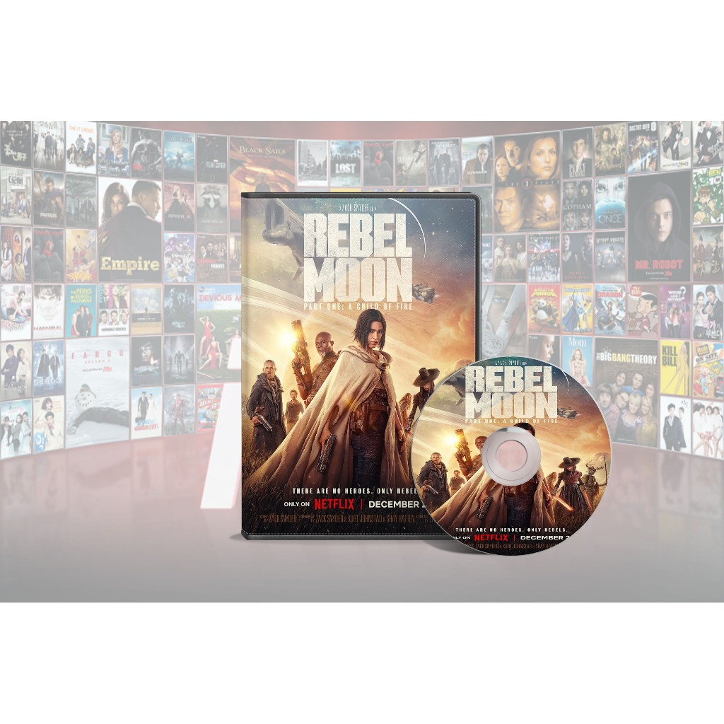 Rebel Moon Film DVD Collection Part One & Part Two (2023-2024) | Shopee ...