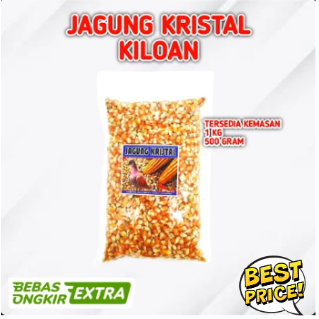 Crystal CORN BIRD BIRD SUPER CRYSTAL CORN 500gr-1kg | Shopee Malaysia