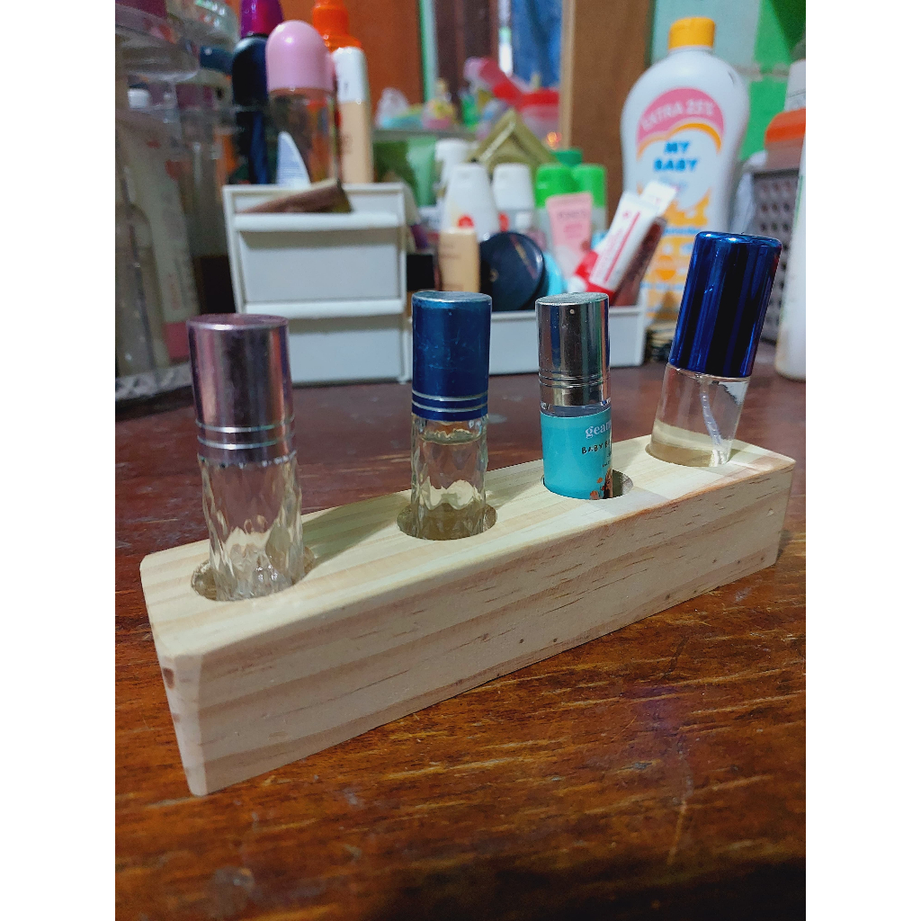 KAYU Thick wooden Oil Oil rack for Oil storage | Shopee Malaysia