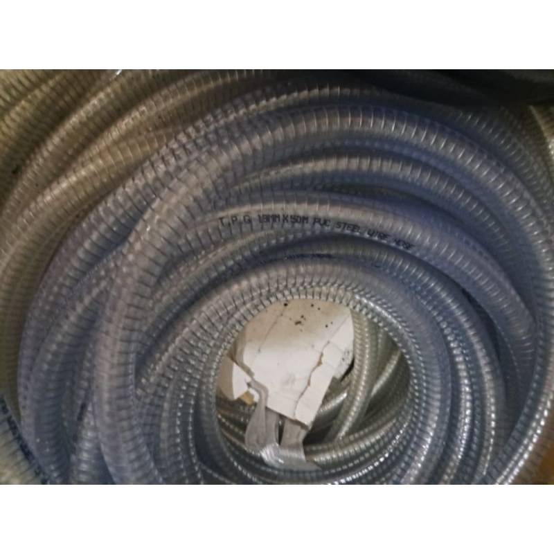 PUTIH 3/4 size meter wire white hose for digital mini pom and manual ...