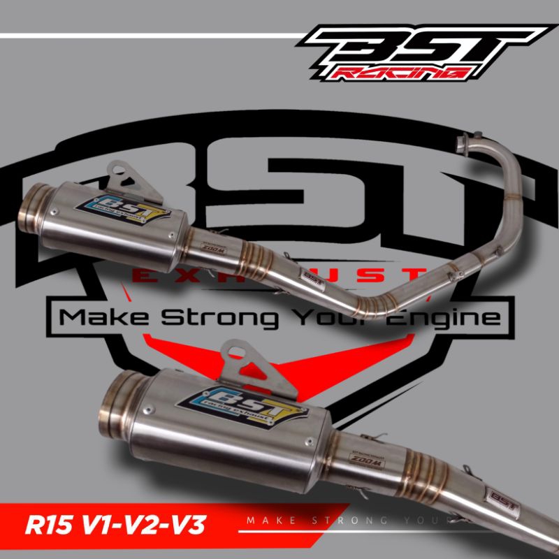 R15 V1 V2 V3 BST RACING exhaust | Shopee Malaysia