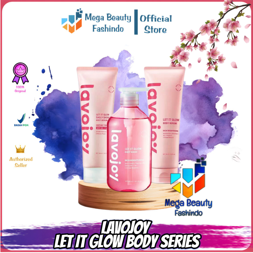 Lavojoy Let It Glow Body Series | Body Serum Skin Brightening | Body ...