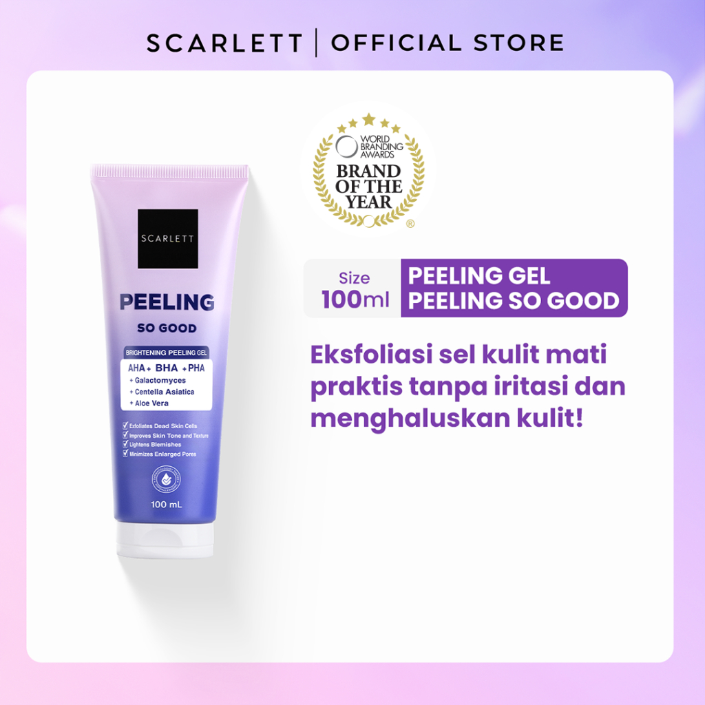 SCARLETT Peeling Gel Peeling So Good Mild Exfoliating Facial Treatment ...