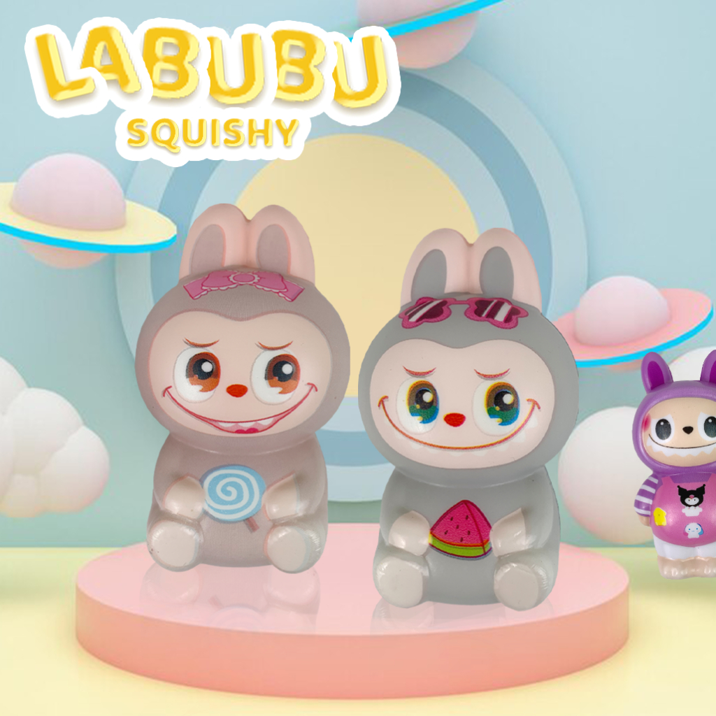 Soft Labubu Squishy Toy/ Labubu Squeeze Squishy 1288L | Shopee Malaysia