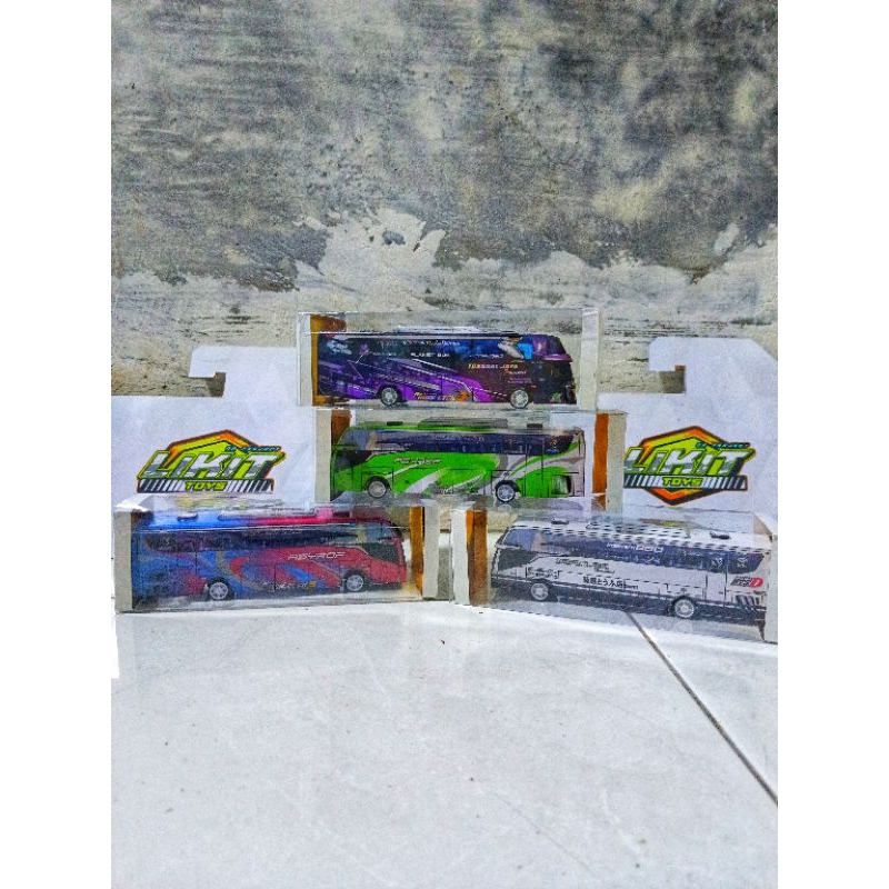 Toys WITHOUT REMOTE MINIATURE BUS BASURI BLACK PINK / CASPER / YOUNG ...